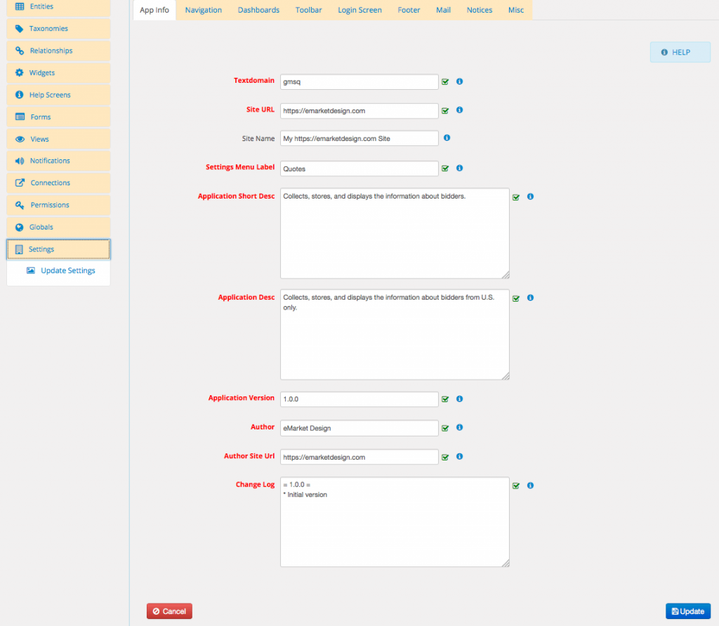 Quick Start - WP App Studio