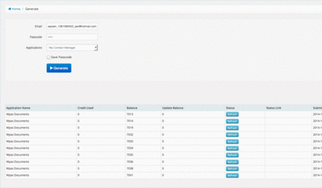 Generating your app - WP App Studio