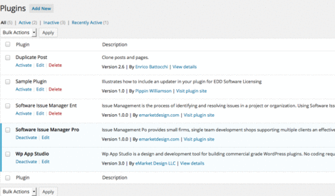 Installation of Wp App Studio plugin - WP App Studio