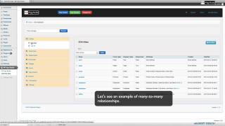 Creating and displaying relationships - WP App Studio