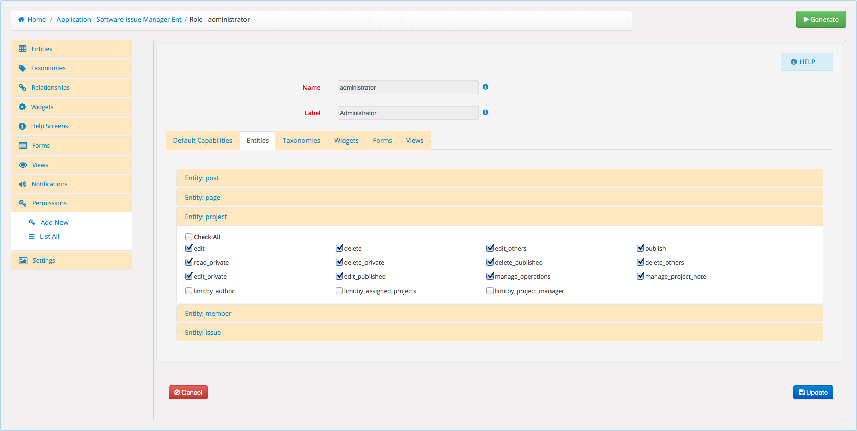 Limiting access to content - WP App Studio