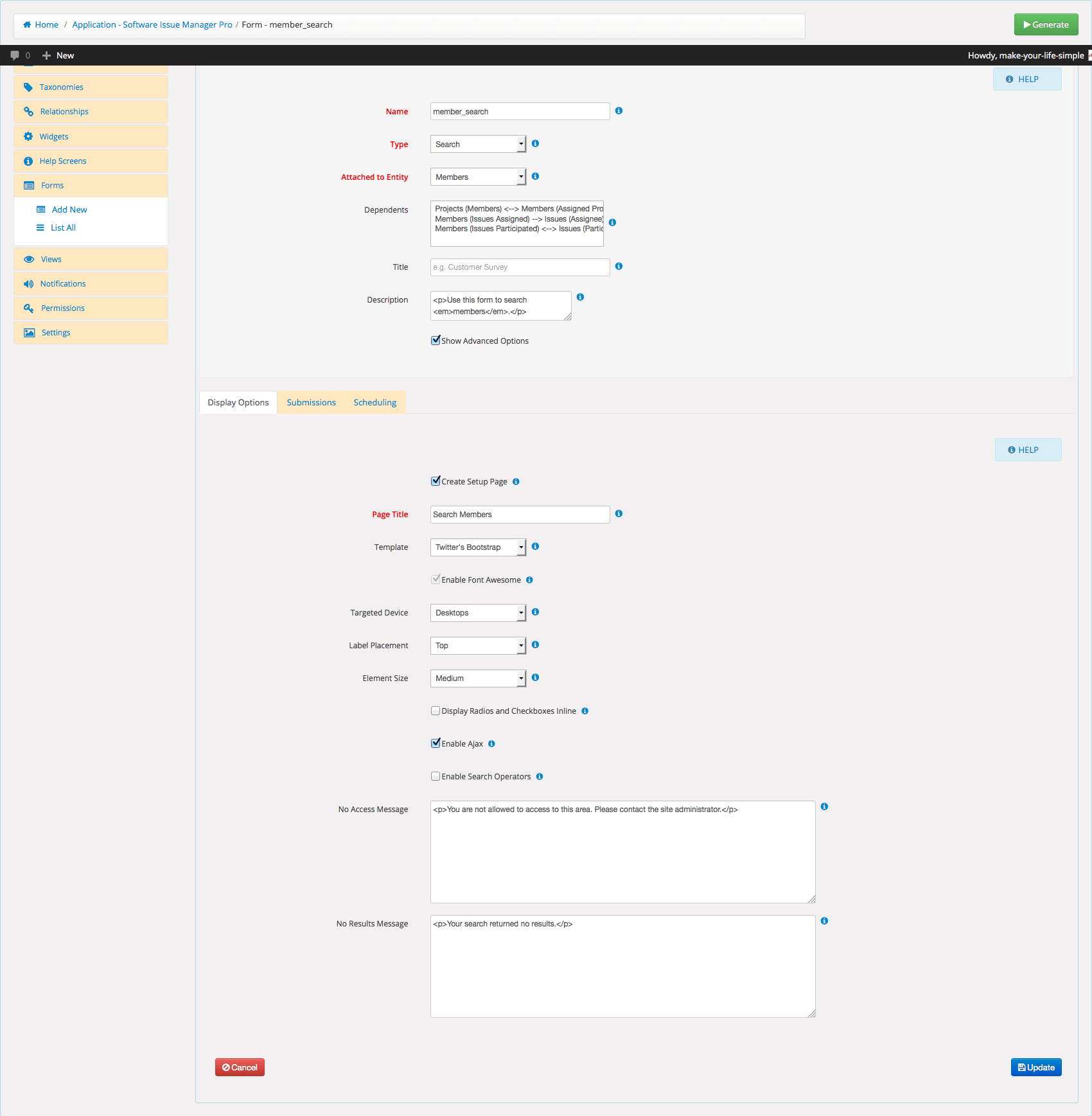 Introduction to WPAS Forms - WP App Studio
